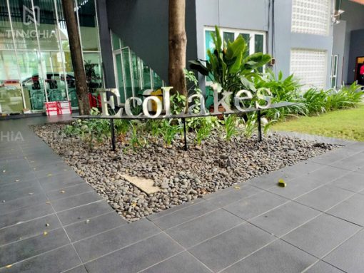 Làm Biển Hiệu Inox Khu Đô Thị Ecolakes Mỹ Phước